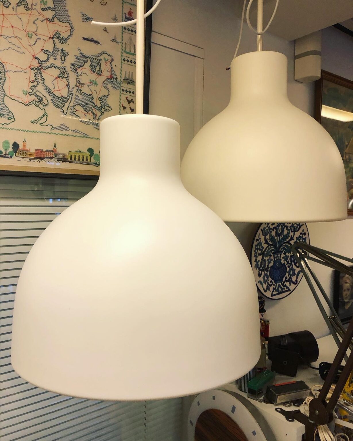 4266. Store flotte industri lamper. - Retro og design